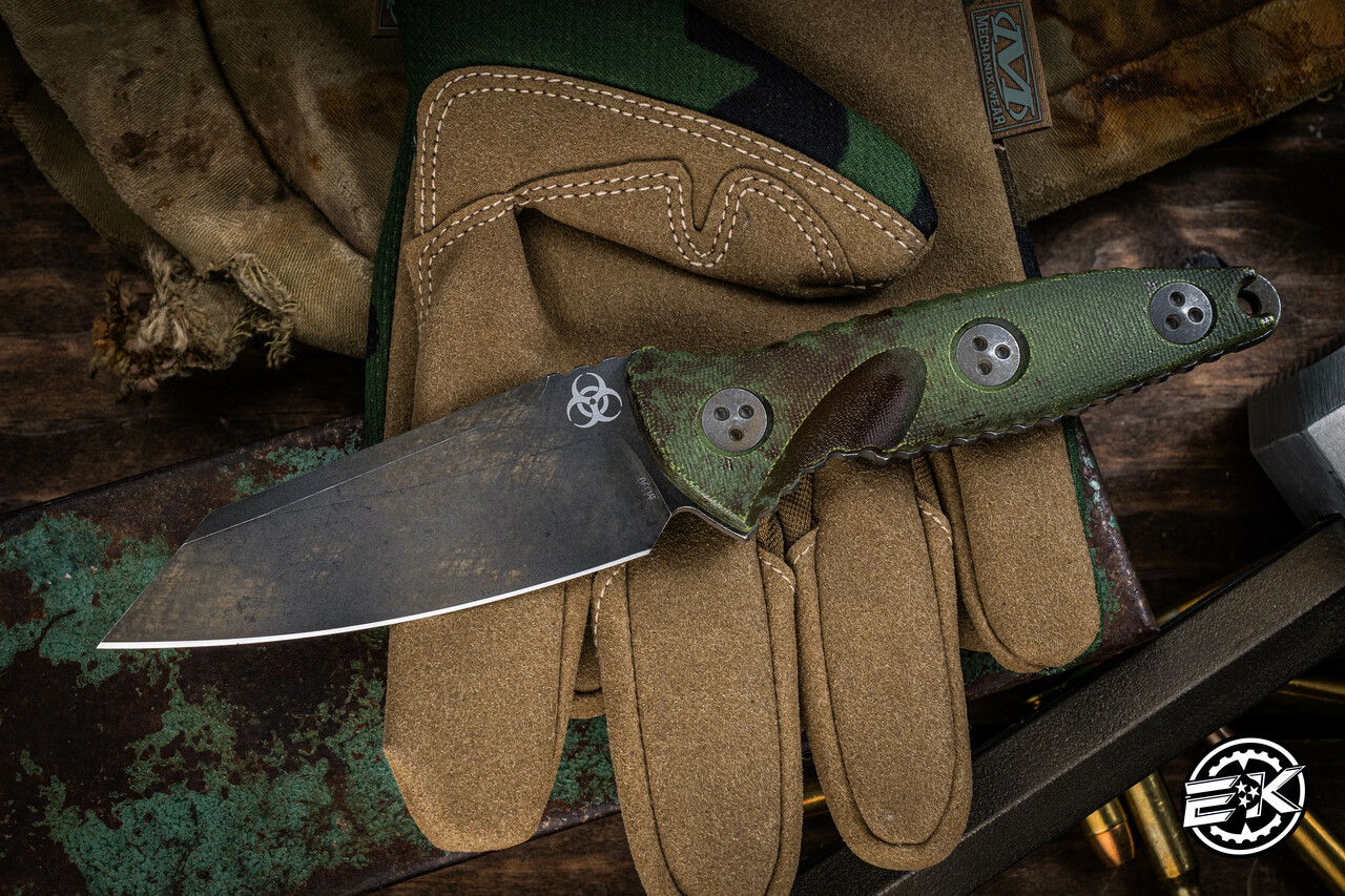 Microtech Socom Alpha Mini Fixed Blade Knife Outbreak G10 375 Warcom