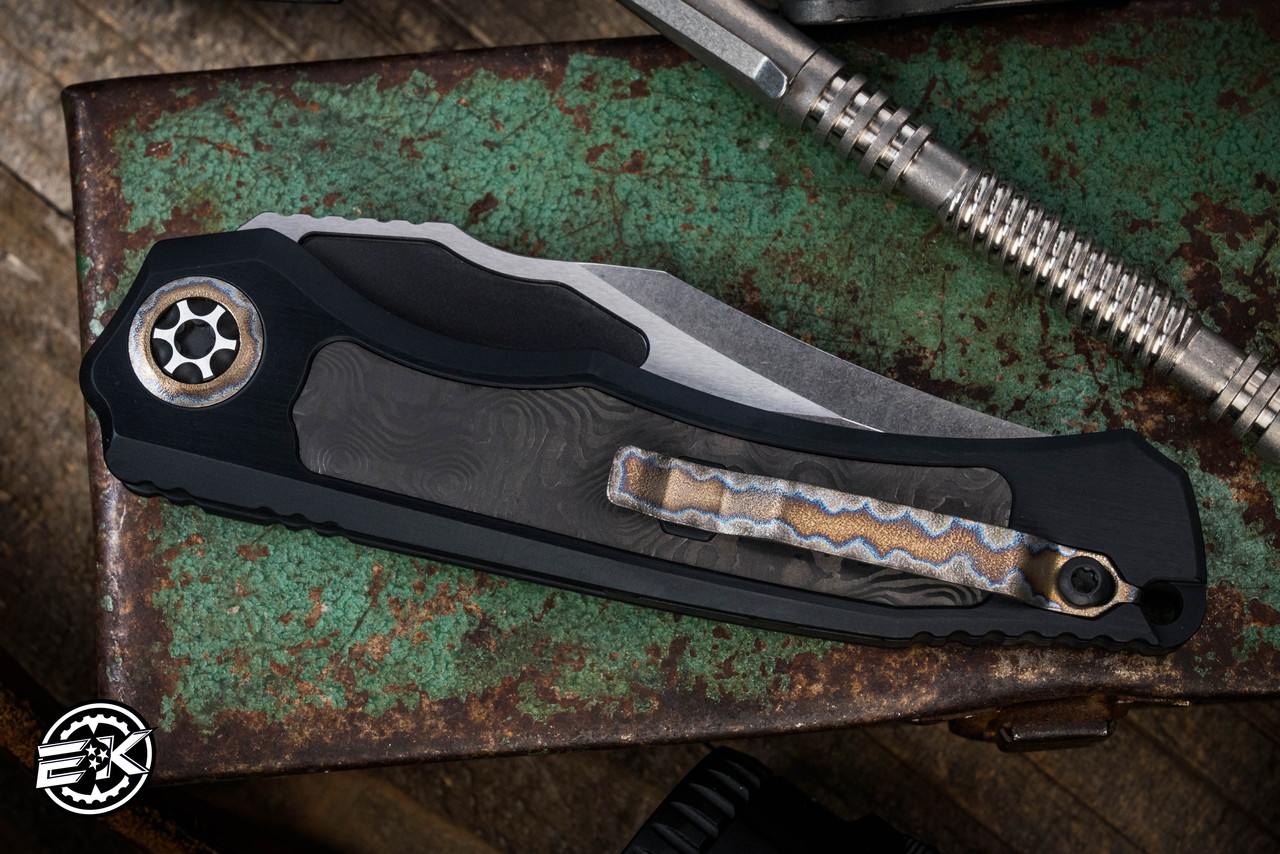 Heretic Knives Wraith V4 Prototype Manual Aluminumfat Carbon 36