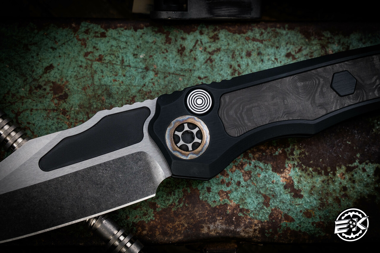 Heretic Knives Wraith V4 Prototype Manual Aluminumfat Carbon 36