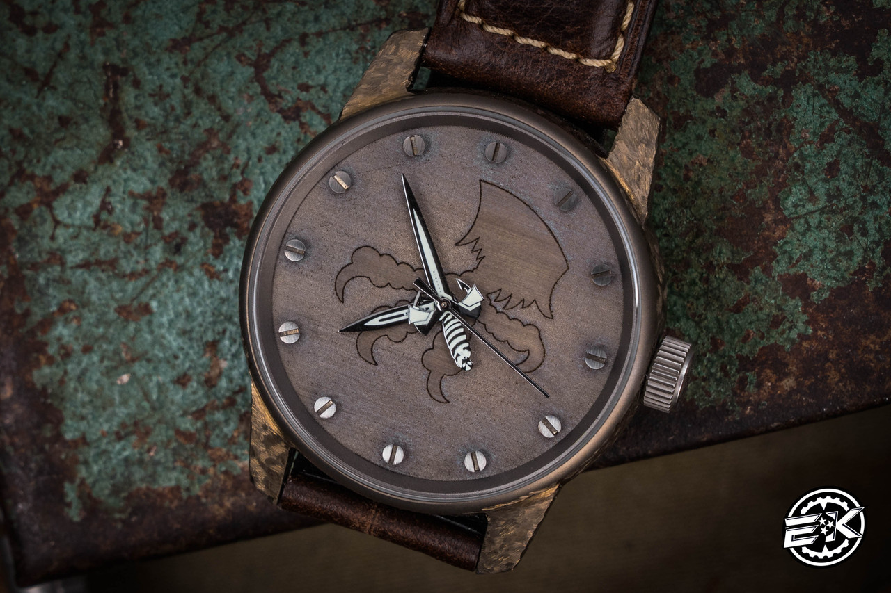 Microtech Knives/Layer Watches Marfione Custom Prototype Watch, Swiss ...