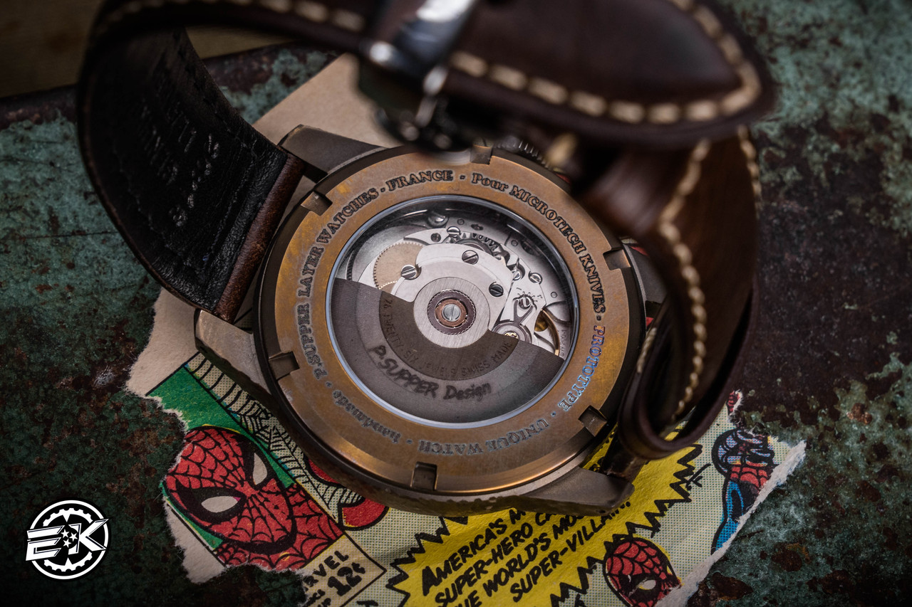 Microtech Knives/Layer Watches Marfione Custom Prototype Watch, Swiss ...