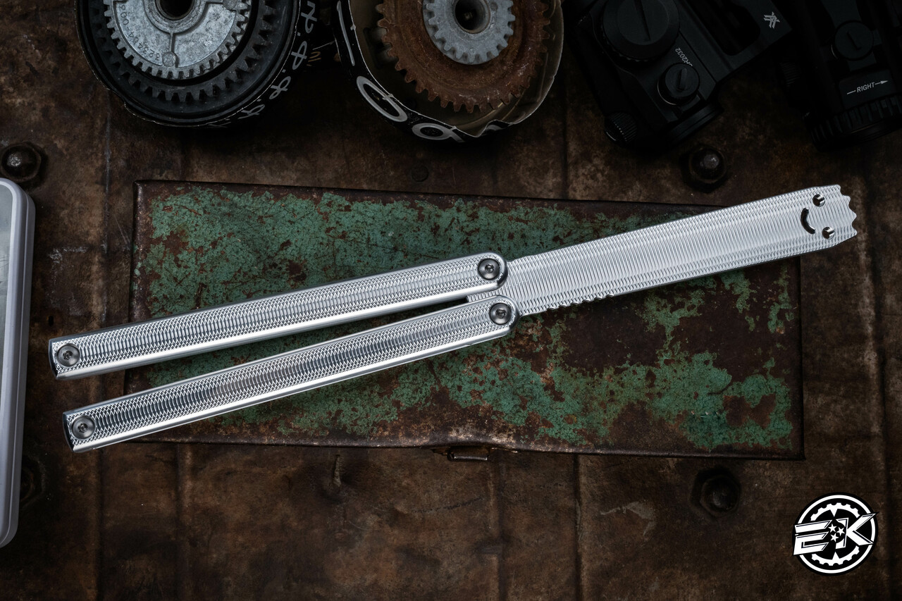 Squid Industries Squiddy-AL Butterfly Balisong Trainer 4.3" Aluminum