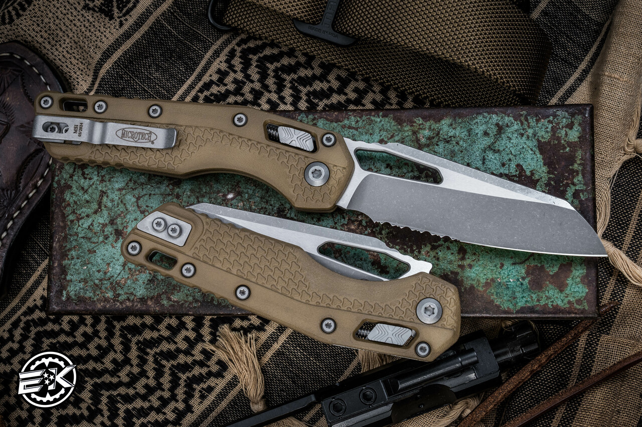 Microtech Standard Issue Msi Ram Lok Manual Folder Dark Earth 375