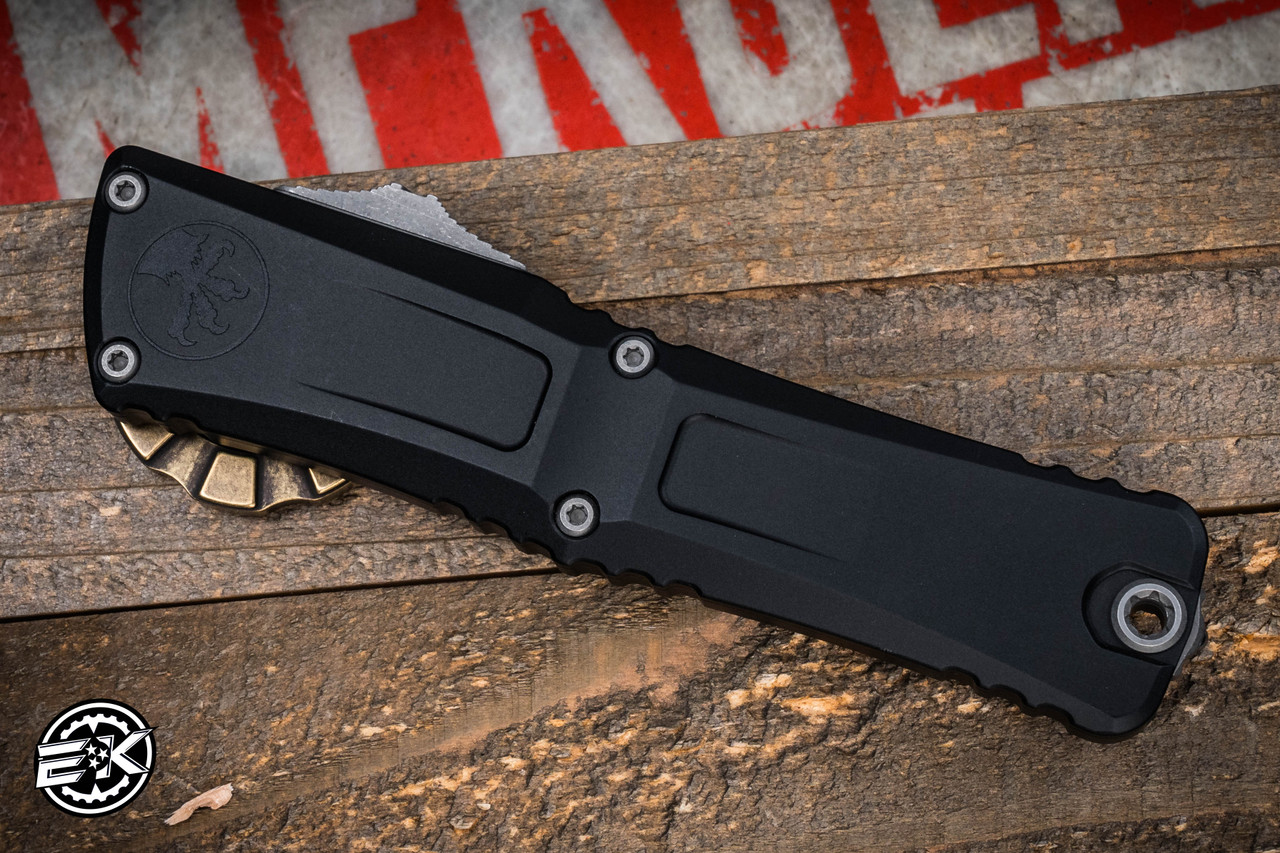 Preowned Microtech Combat Troodon Gen Iii Otf Automatic Knife 38