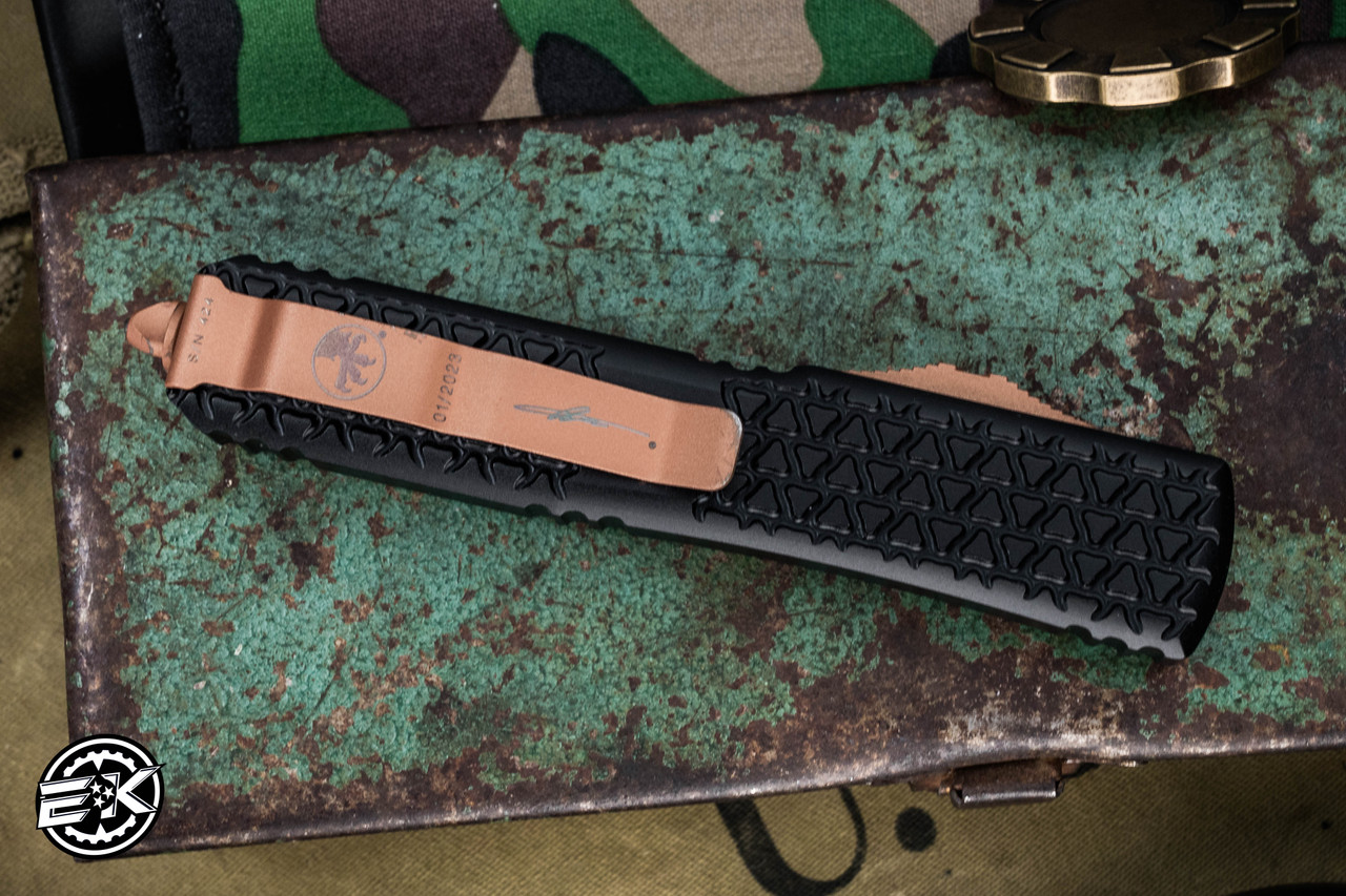 Preowned Microtech Tri Grip Ultratech Eknives Ekclusive Copper
