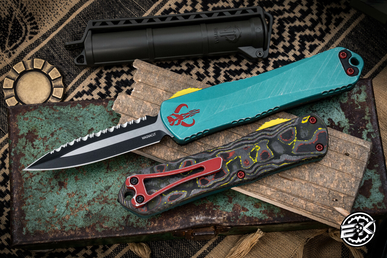 Heretic Knives Manticore E Bounty Hunter Otf Automatic Knife 3 Dagger