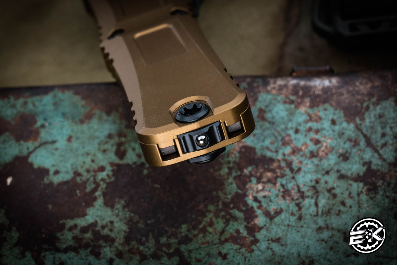 Microtech Combat Troodon Gen Iii Otf Automatic Knife Tan 38 Dagger
