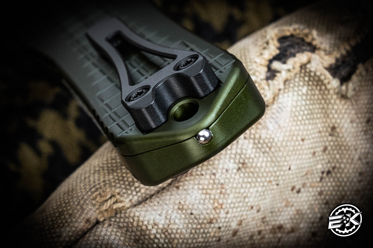 Heretic Knives Manticore X Green Frag OTF Automatic Knife 3.75" Double ...