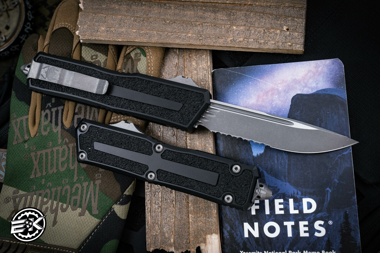 Microtech Scarab II OTF Automatic Knife Gen III 4" Drop Point ...