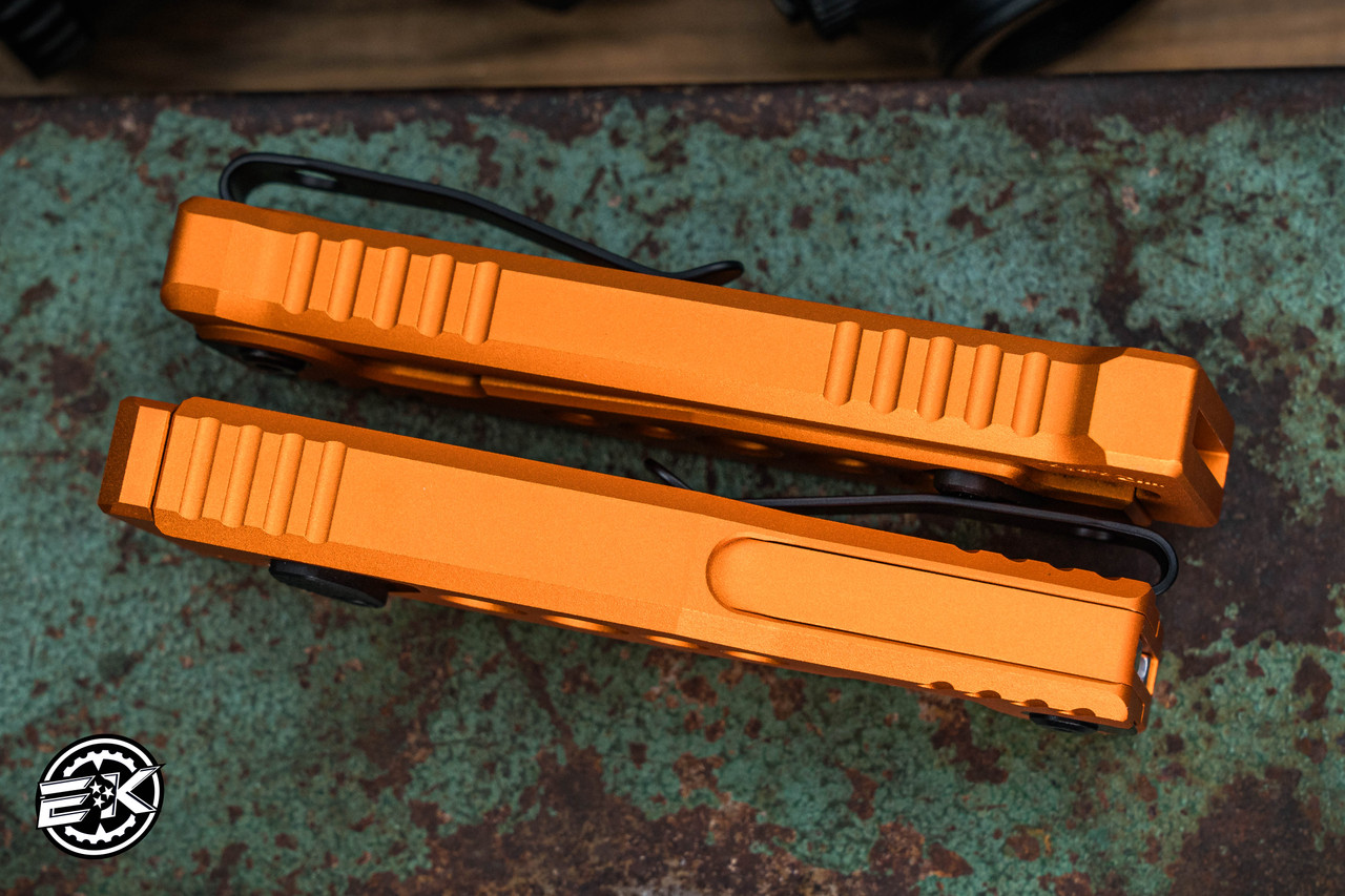 Reate EXO-U Gravity Utility Knife Orange Diamond Milled Aluminum 2.3 ...
