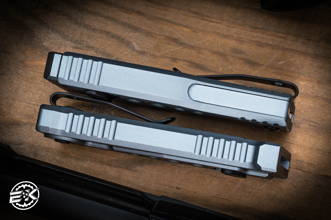 Reate EXO-U Gravity Utility Knife Silver Speedhole Aluminum 2.3 ...