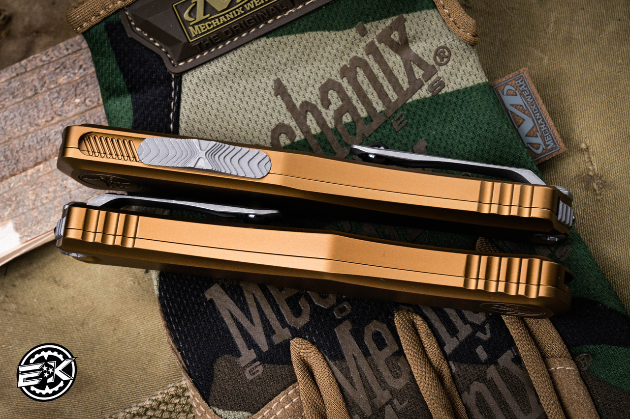 Microtech Hera Ii Tan Otf Automatic Knife 385 De Apocalyptic