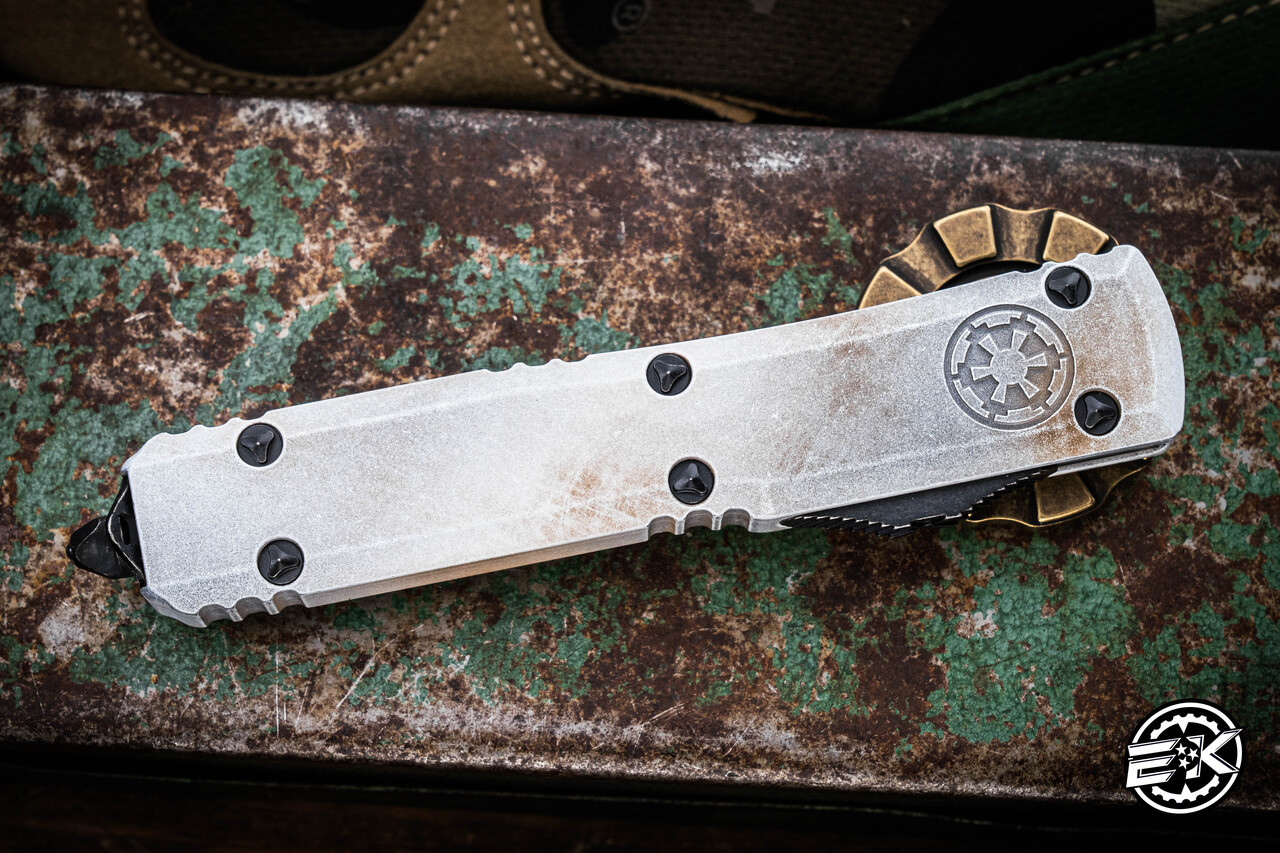 Preowned Microtech Ultratech Sand Trooper Otf Automatic Knife 34