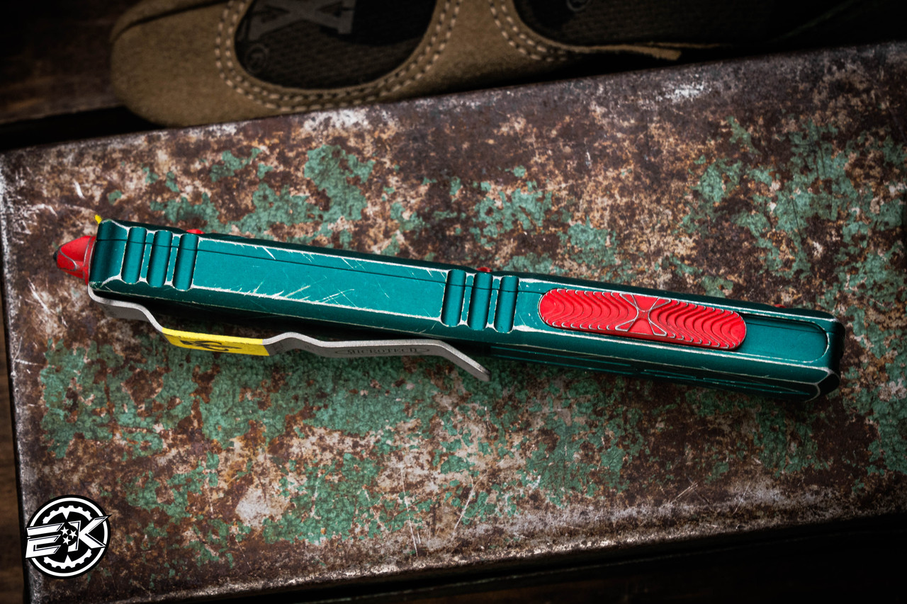 Preowned Microtech Ultratech Bounty Hunter 34 Tanto Stonewash 123 10bh