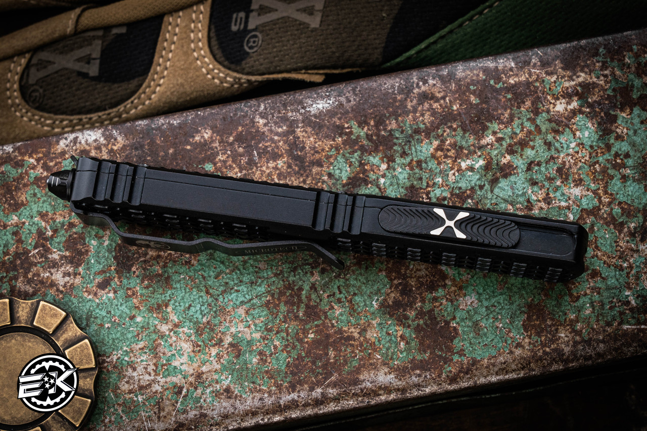 Preowned Microtech Sith Lord Ultratech Otf Knife 34 Red Dagger 122 1sl
