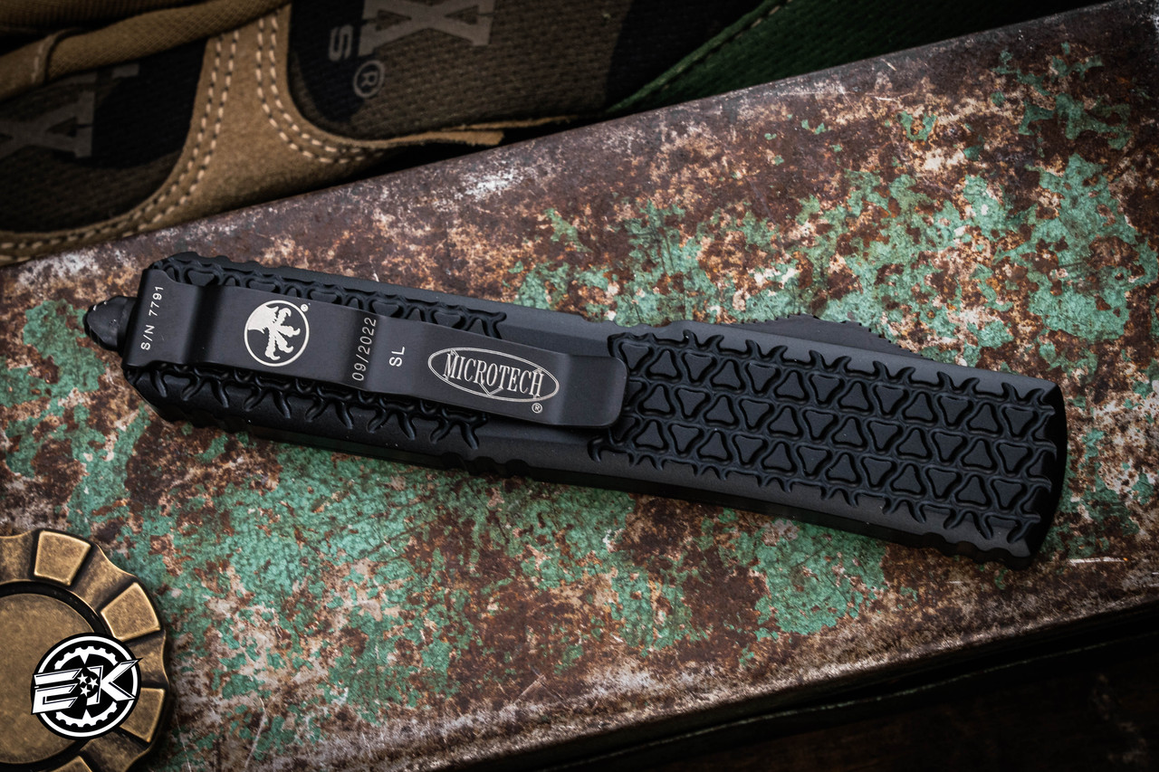 Preowned Microtech Sith Lord Ultratech Otf 34 Red Dagger 122 1sl