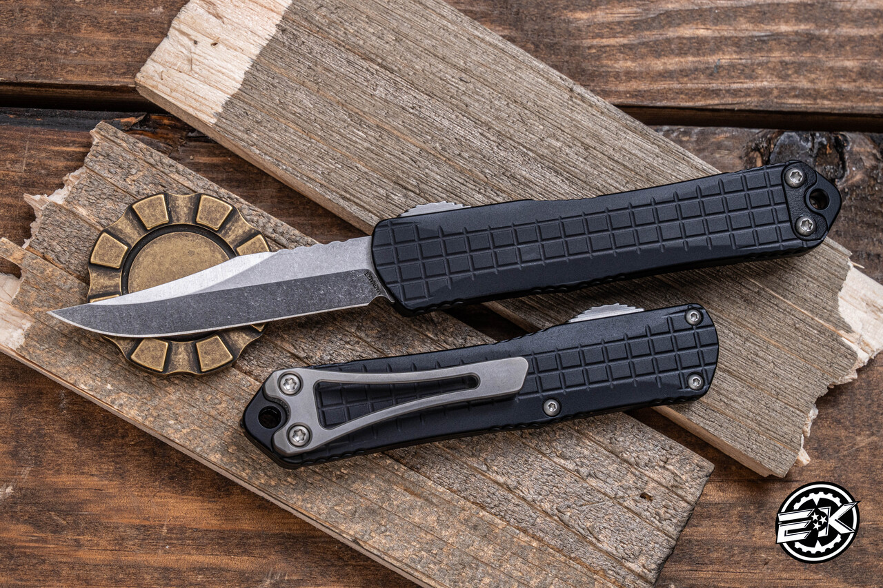 Heretic Knives Manticore S Frag Otf Automatic Knife 26 Bowie