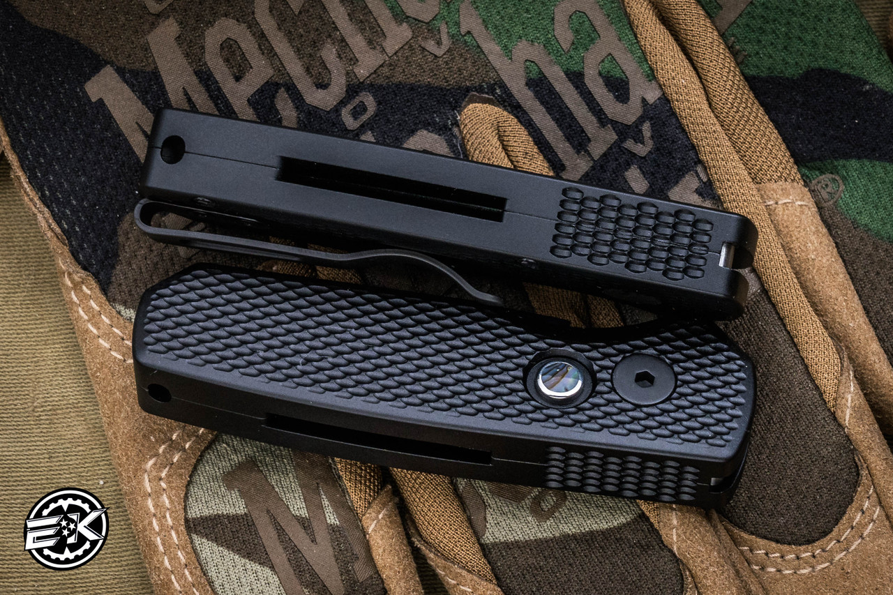 ProTech Runt 5 Automatic Folding Knife Black Texture 1.9" MagnaCut ...