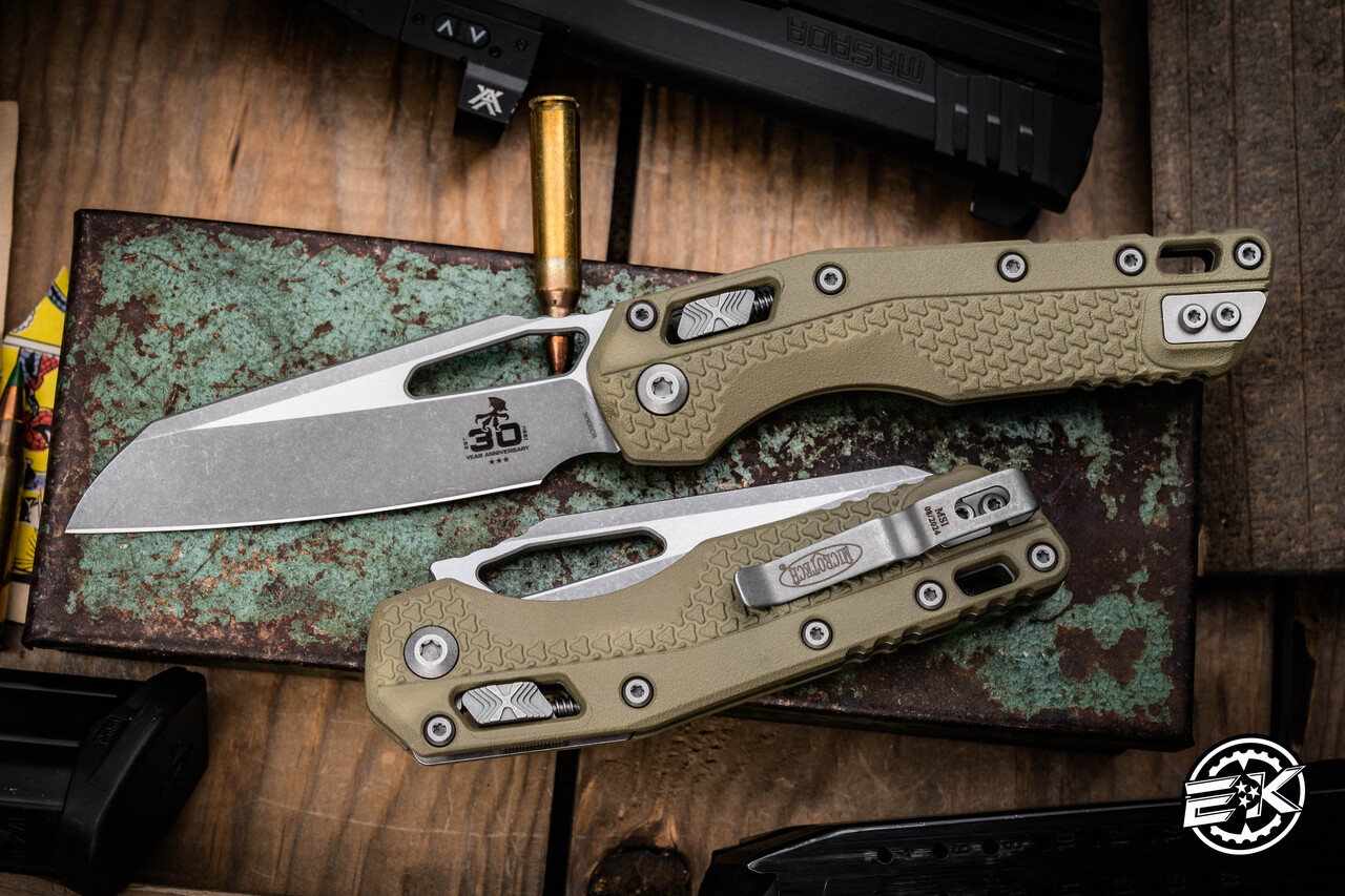Microtech Standard Issue Msi 30th Anniversary Ram Lok Manual Folding