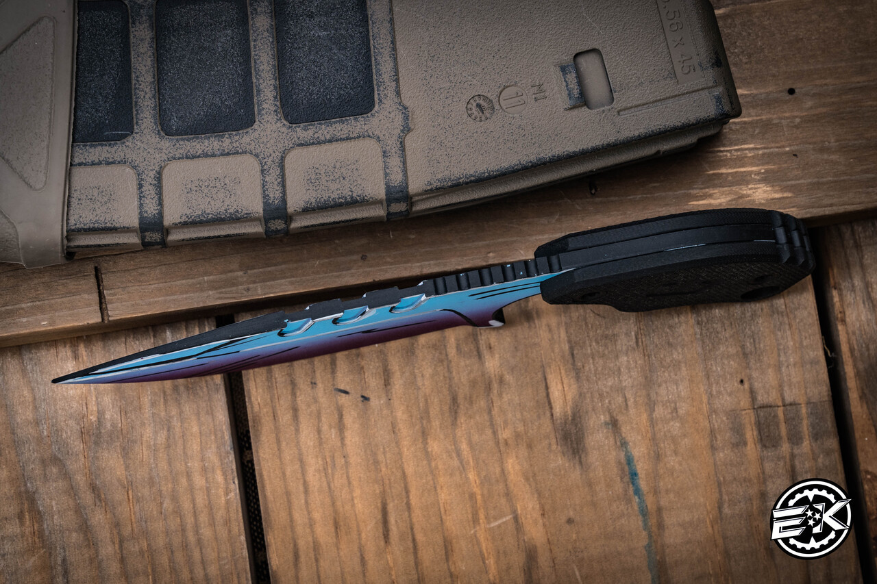 Blackside Customs/Strider Knives SLCC Fixed Blade Ice Breaker 3.75 ...