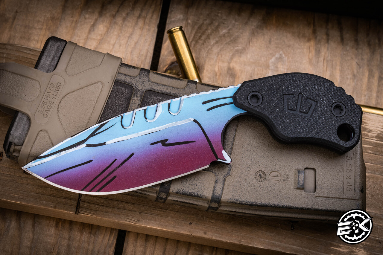 Blackside Customs/Strider Knives SLCC Fixed Blade Ice Breaker 3.75 ...