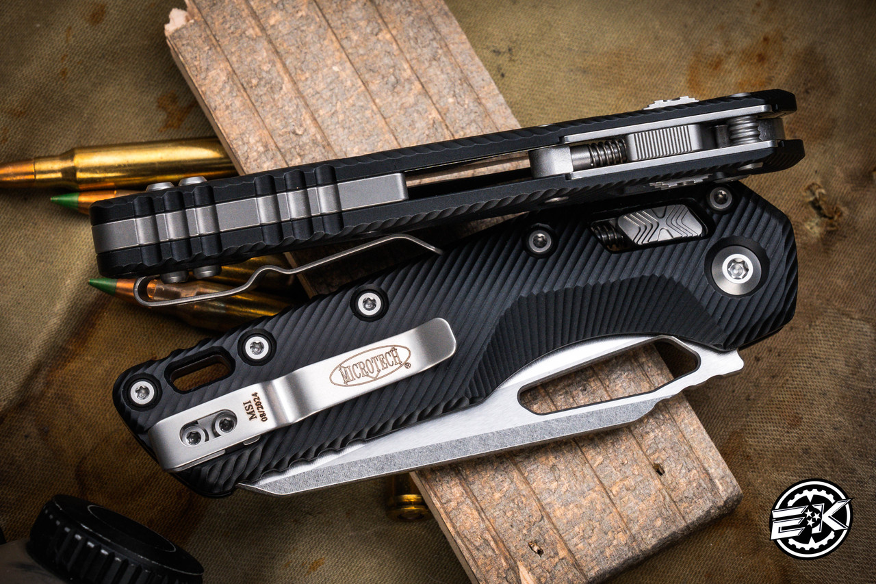Microtech Standard Issue Msi Ram Lok Manual Folder Fluted Aluminum 3