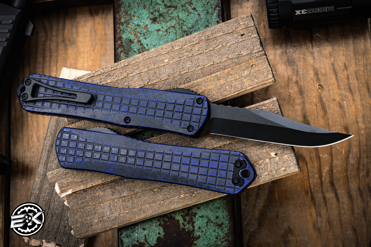 Heretic Knives Manticore X Otf Knife Grenade Grip Breakthrough Purple 3