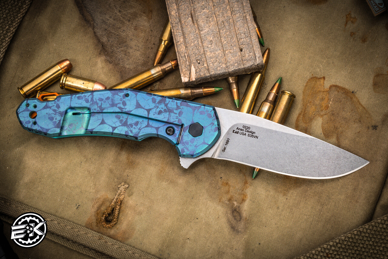 PREOWNED-Zero Tolerance 0220 Jens Anso Flipper ZT 0220