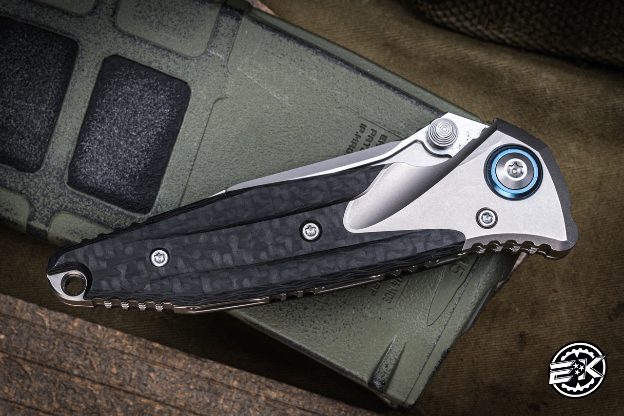 PREOWNED-Microtech Socom Bravo Mini Manual Folding Knife Titanium ...