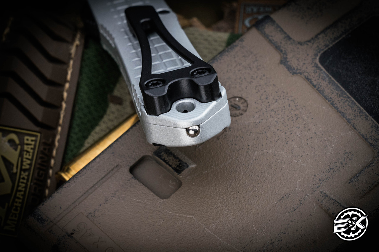 Heretic Knives Manticore S Natural Gray Grenade Grip Otf Knife 26