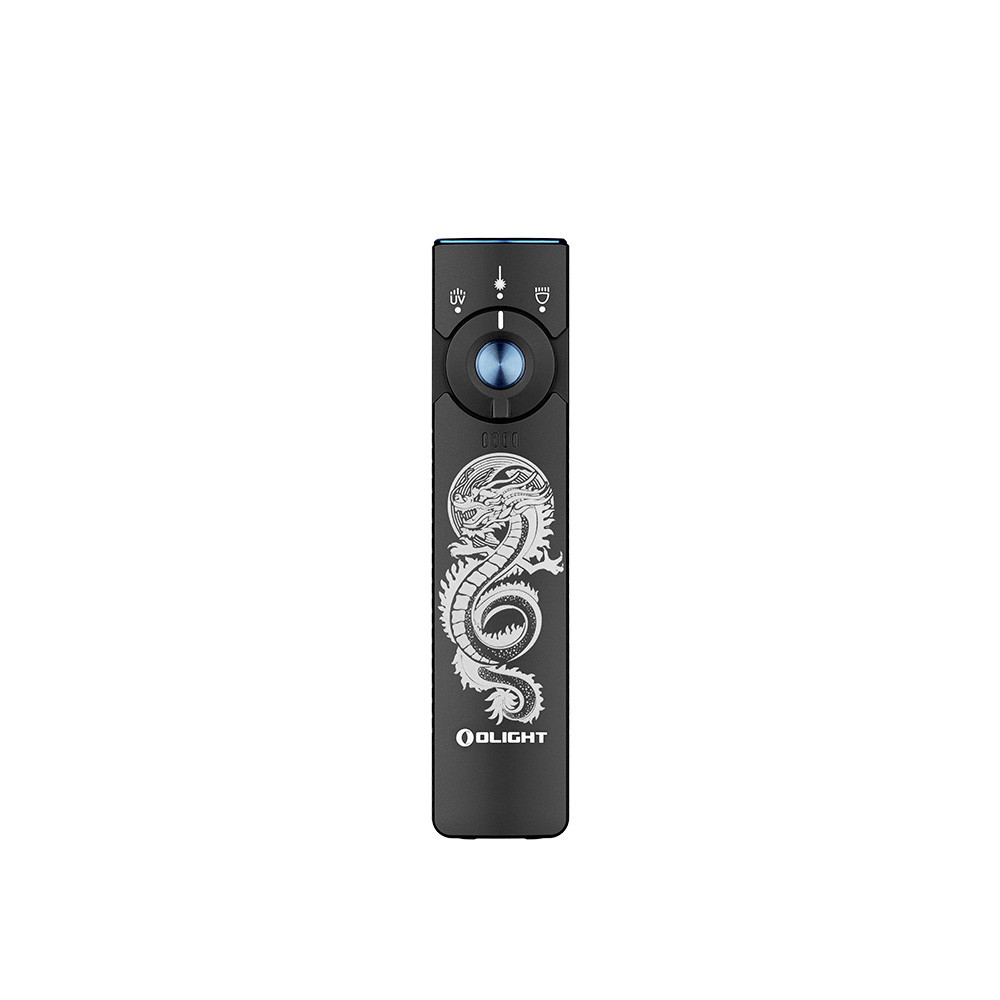 Olight Arkfeld Pro Flat EDC Dragon Rechargeable Flashlight LED Laser ...