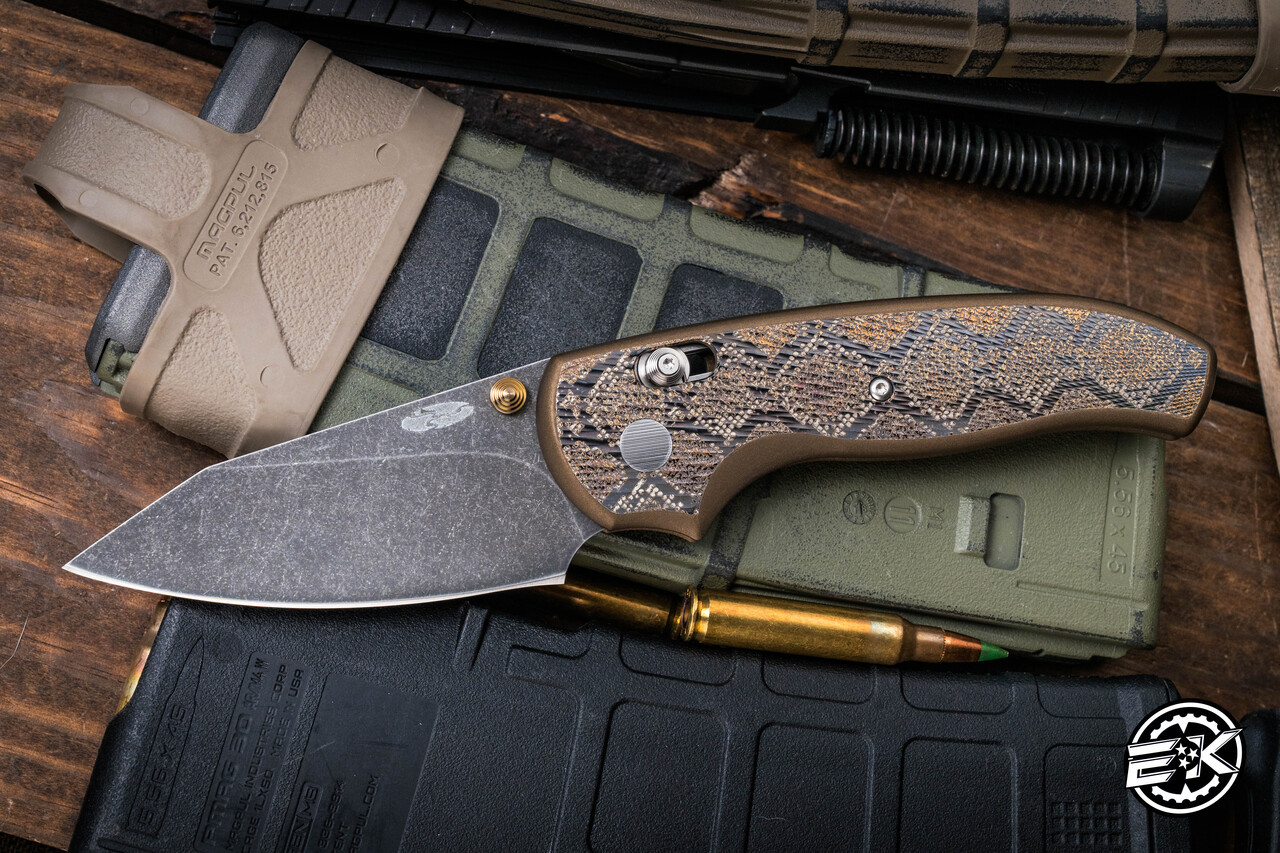 Three Rivers Manufacturing Custom Bulldog River-LOK Folding Knife ...