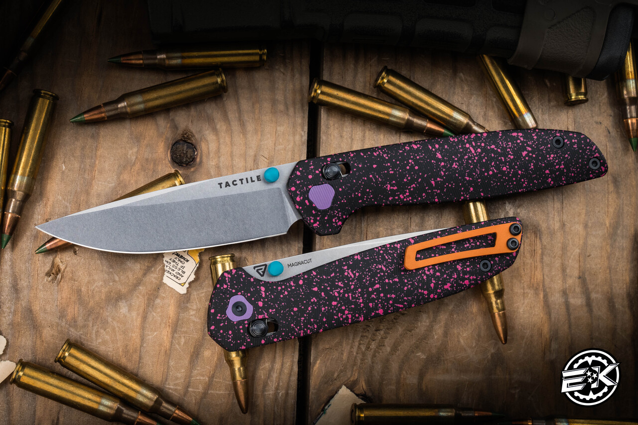 Tactile Knife Co. Maverick "Vice" Crossbar Lock Titanium Folding Knife ...