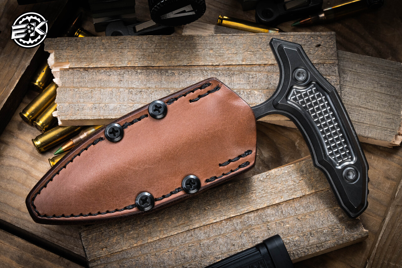 RARE-Marfione Custom/Bastinelli Hypnotic Fixed Blade Push Dagger 4.5" DLC