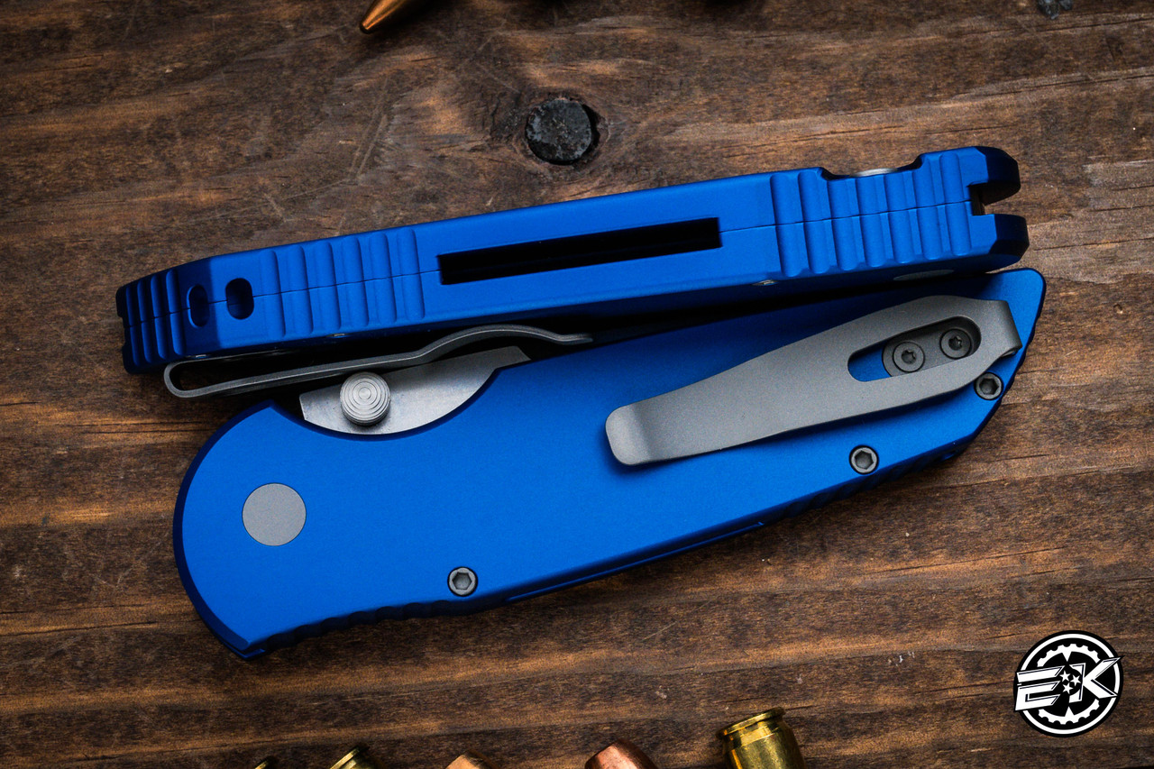 ProTech TR-3 Integrity Manual Thumbstud Blue Aluminum 3.5" S35VN ...