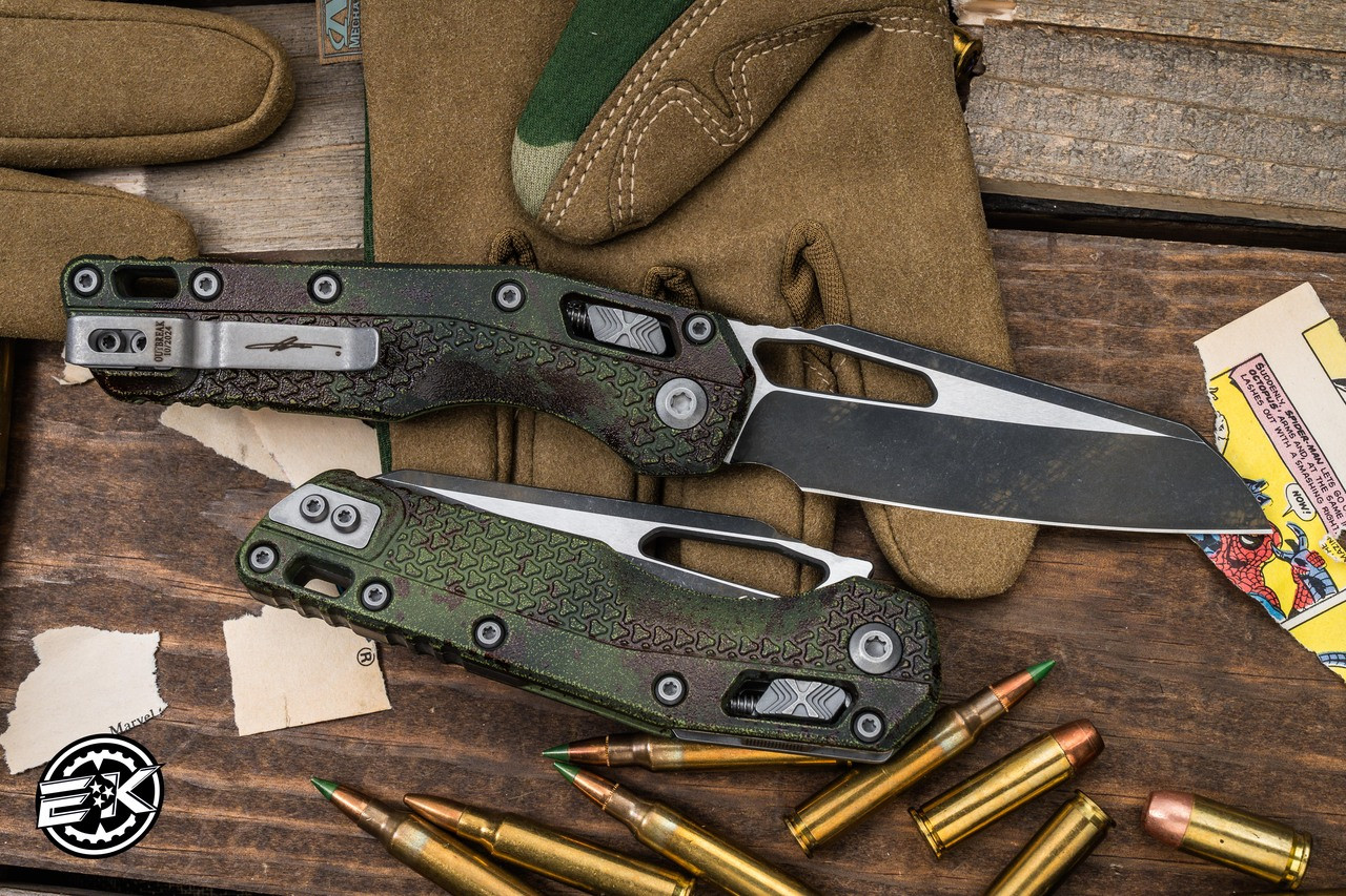 Microtech Standard Issue Msi Ram Lok Manual Folding Knife Outbreak