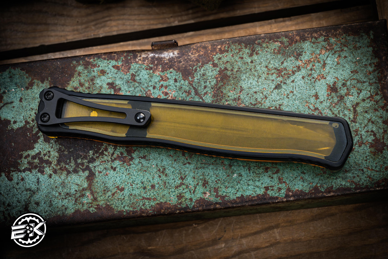 Heretic Knives Cleric 2 OTF Automatic Knife Ultem 4.25" MagnaCut Dagger ...