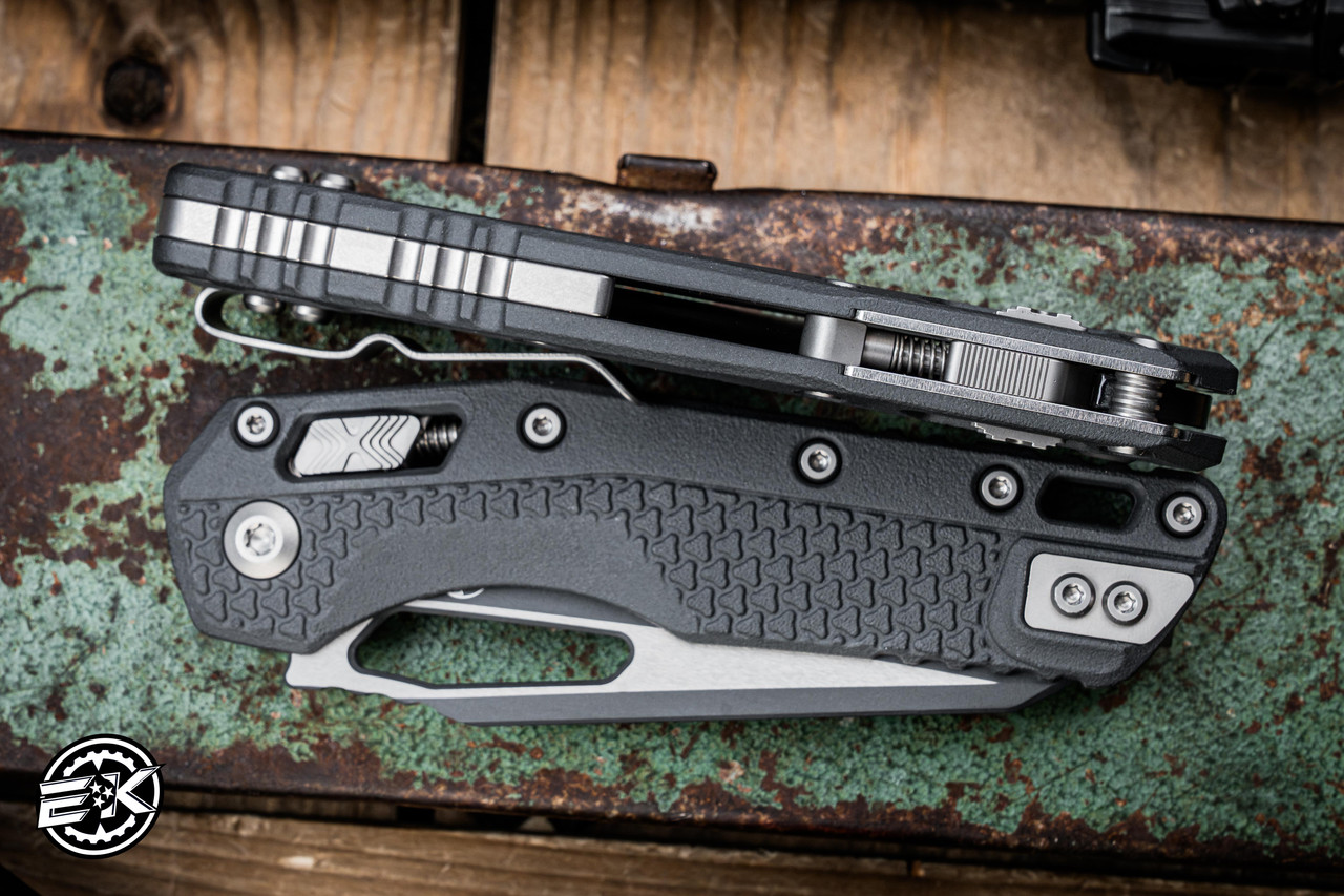 Microtech Standard Issue Msi Ram Lok Manual Folding Knife Sniper Gray