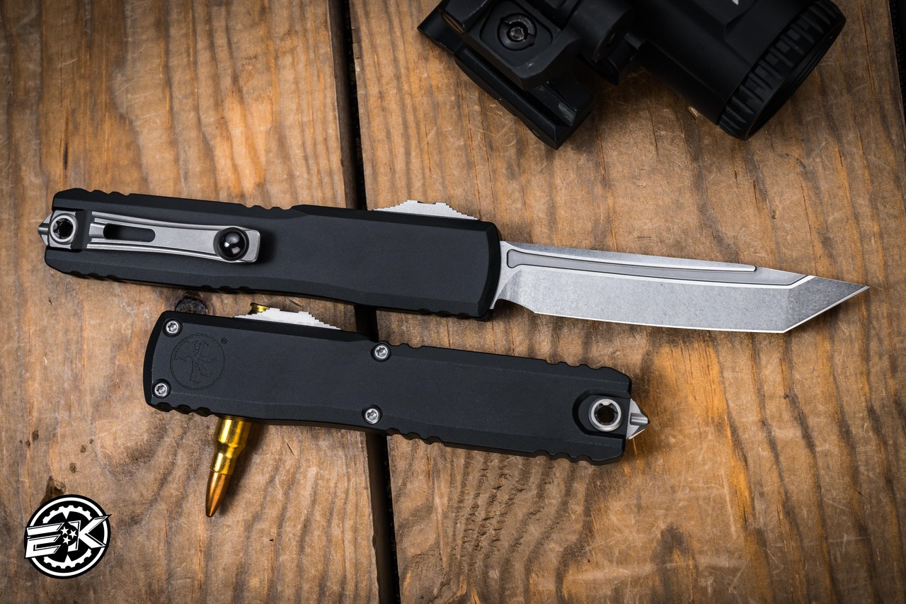 Microtech Ultratech Gen III ZBP OTF Automatic Knife 3.5" M390 Tanto ...
