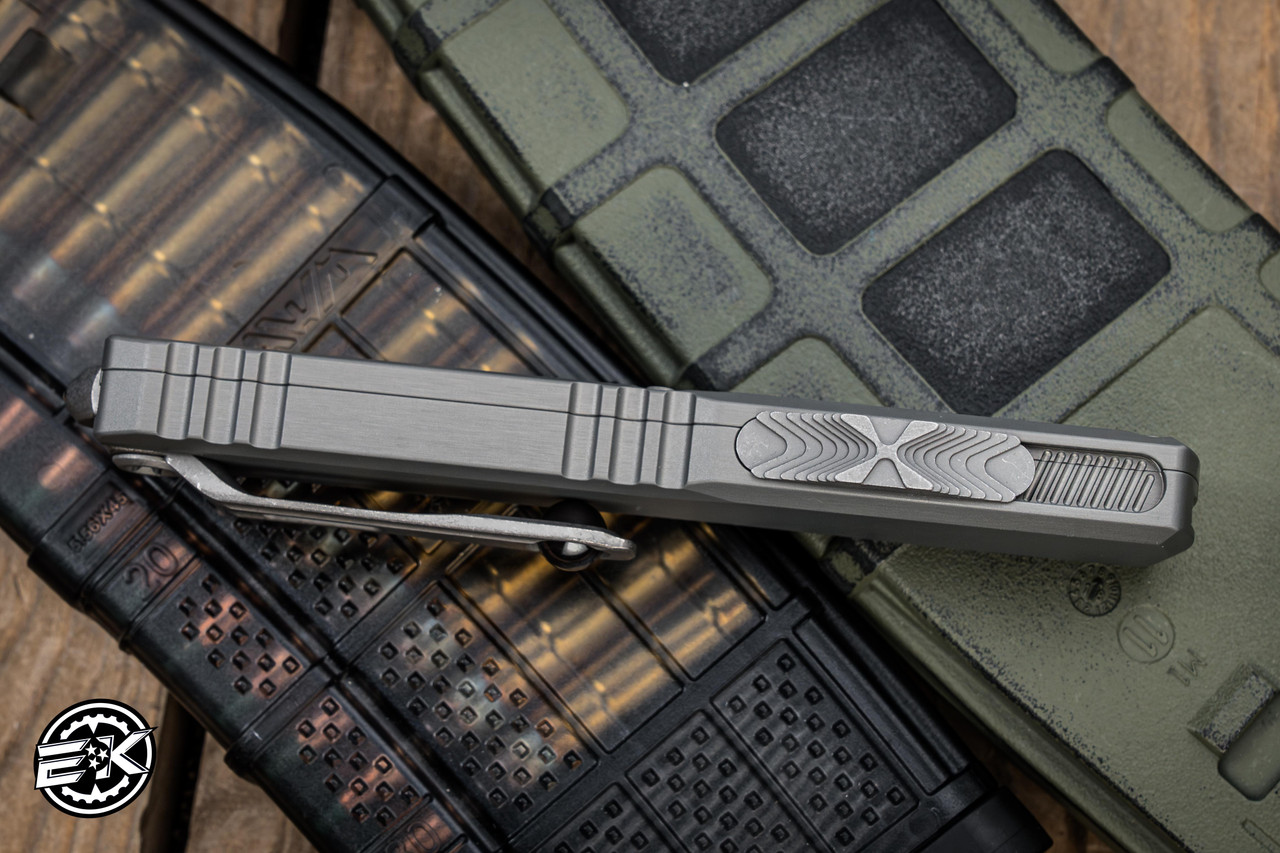Microtech Ultratech Gen Iii Zbp Otf Automatic Knife Natural Clear 35