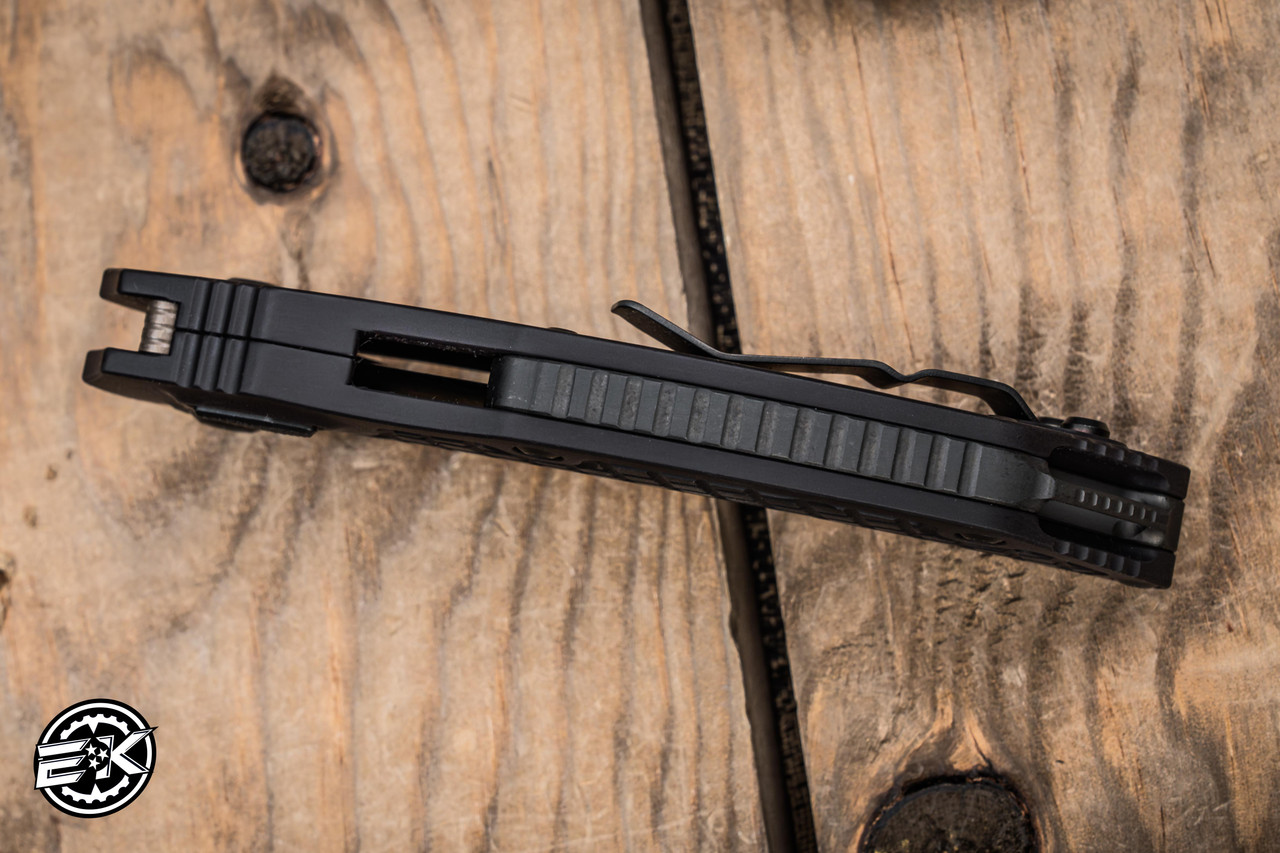 Preowned-Microtech/Bastinelli Brachial Automatic Folding Knife DLC ...