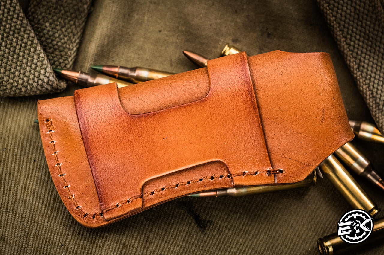 QSP Mustang Limited Edition Folding Knife Desert Ironwood Inlay 3" M390 ...