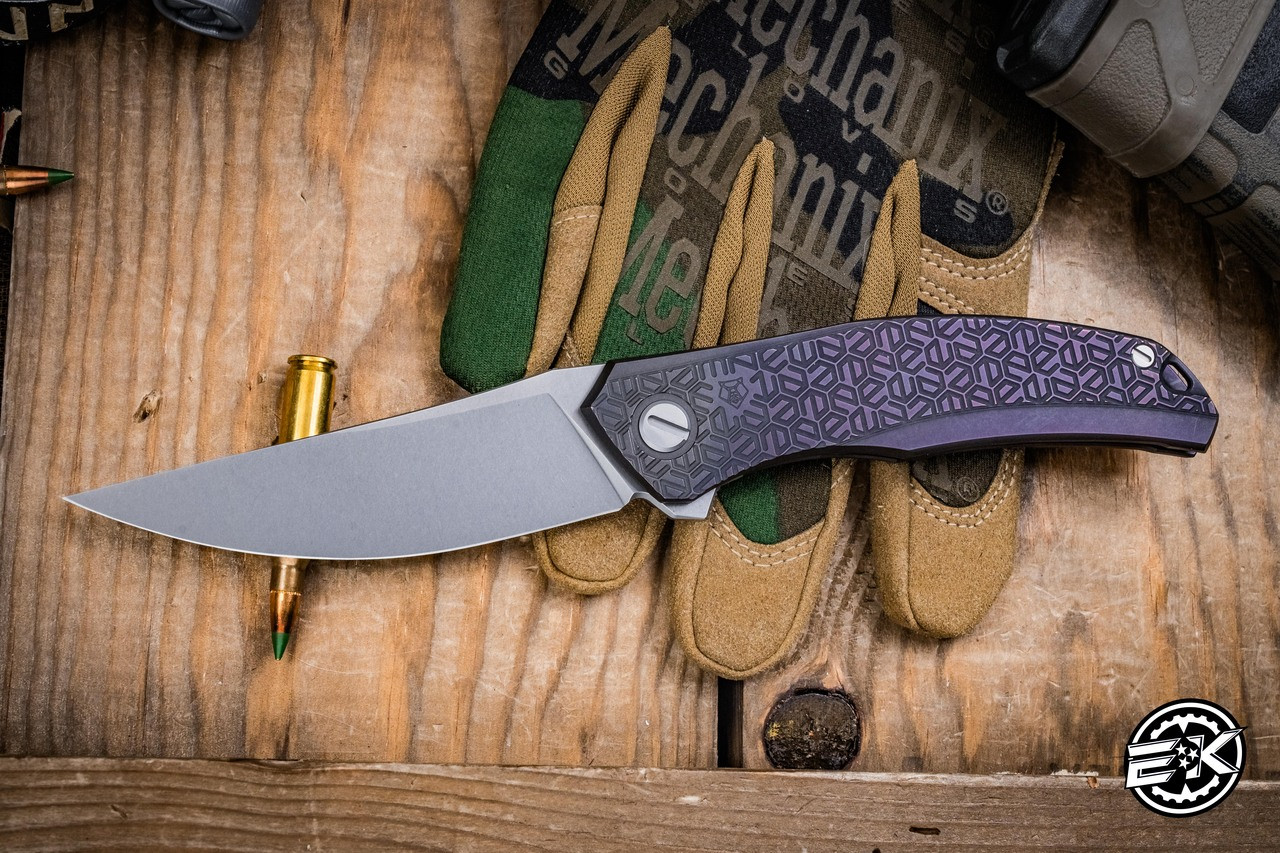 Preowned-Shirogorov Quantum Ursus E-KAMO Titanium Purple 3.75 ...