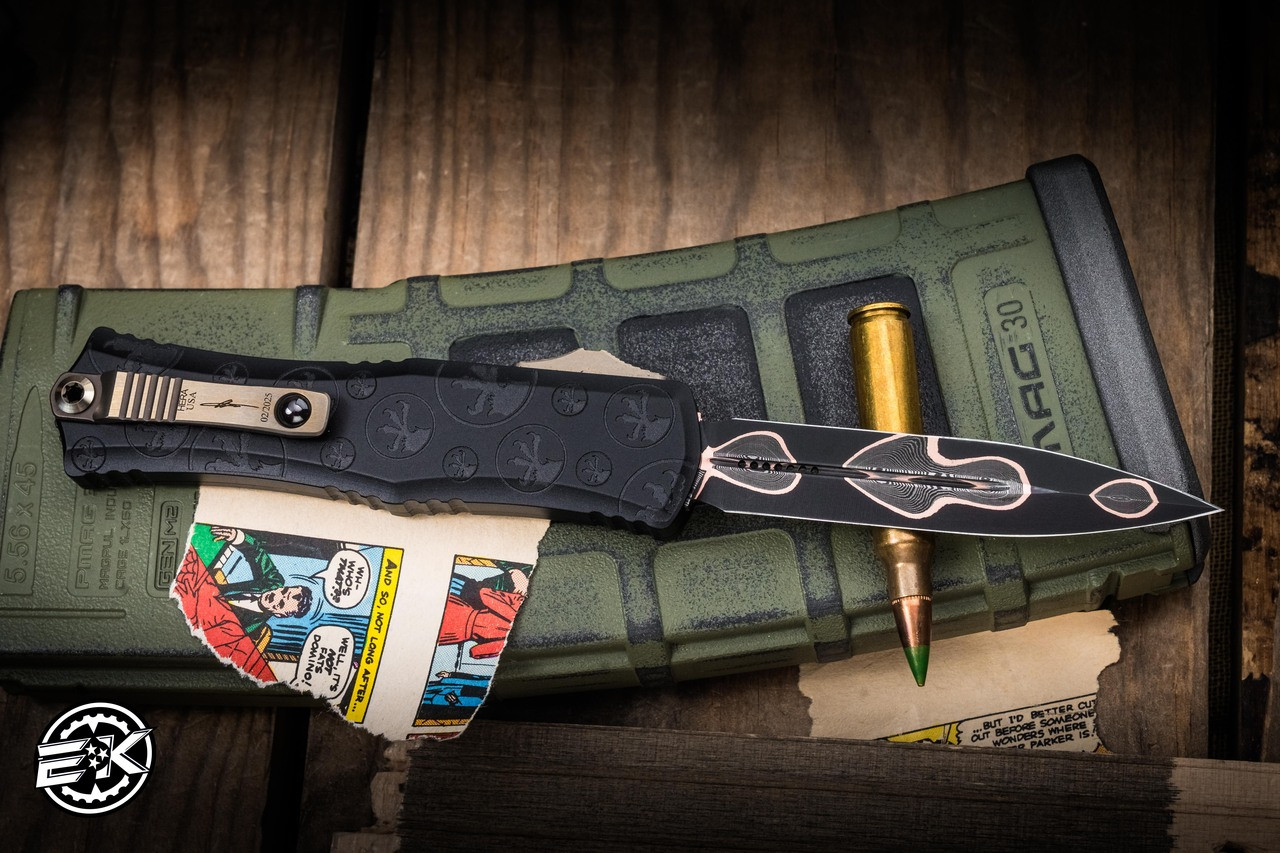 Microtech/Marfione Select Hera II Mini OTF Automatic Knife Claw Burst ...