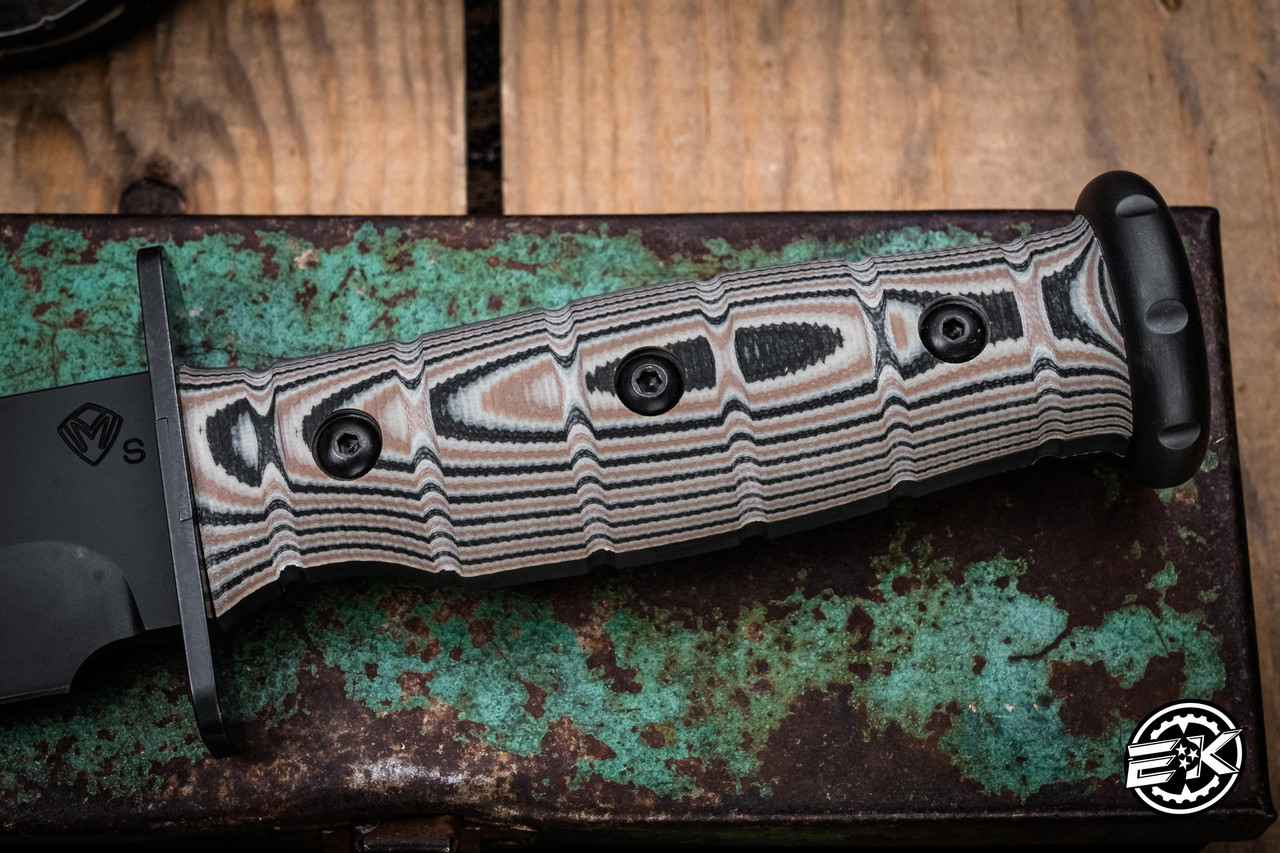 Medford USMC Fighter Fixed Blade Knife Multi-Layered G10 6.5" S35VN DLC ...