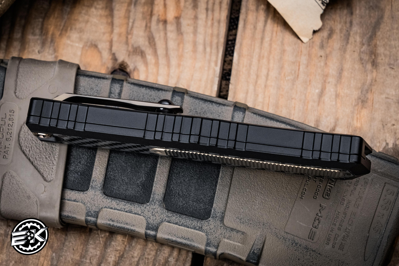 Microtech/Marfione Custom Atreus ZBP OTF Automatic Bronze Titanium ...