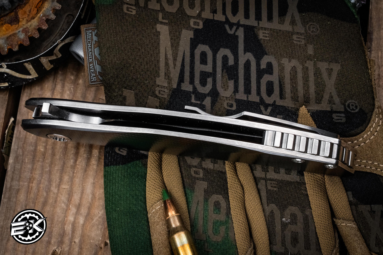 Preowned-Mike Bond/Ti2 Design Custom "Huli Maka" Flipper Titanium ...