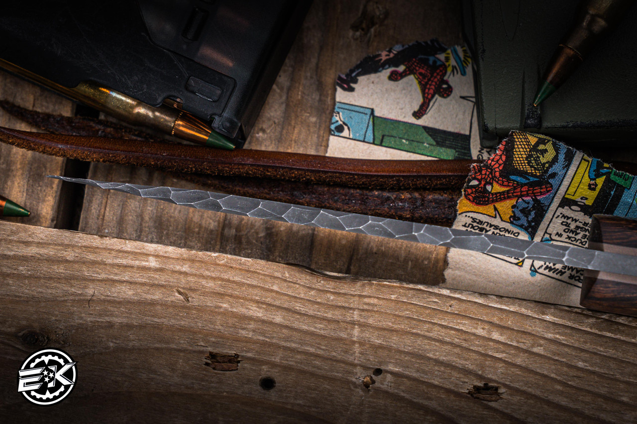 Half Face Blades Tosahwi Fixed Blade Hawaiian Koa Knife Desert Ironwood ...