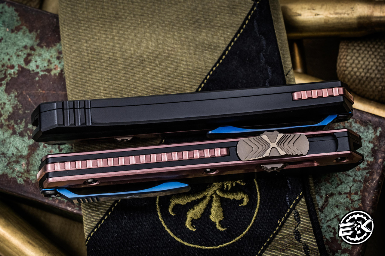 Microtech Marfione Select "Glykon" OTF Automatic Knife Titanium 3.75 ...