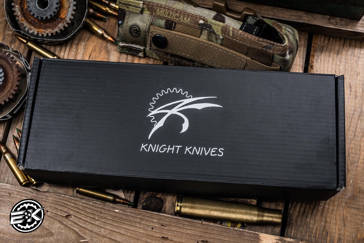 Preowned-Jason Knight Forge Studio Kestral EDC Carbon Fiber Fixed Blade ...